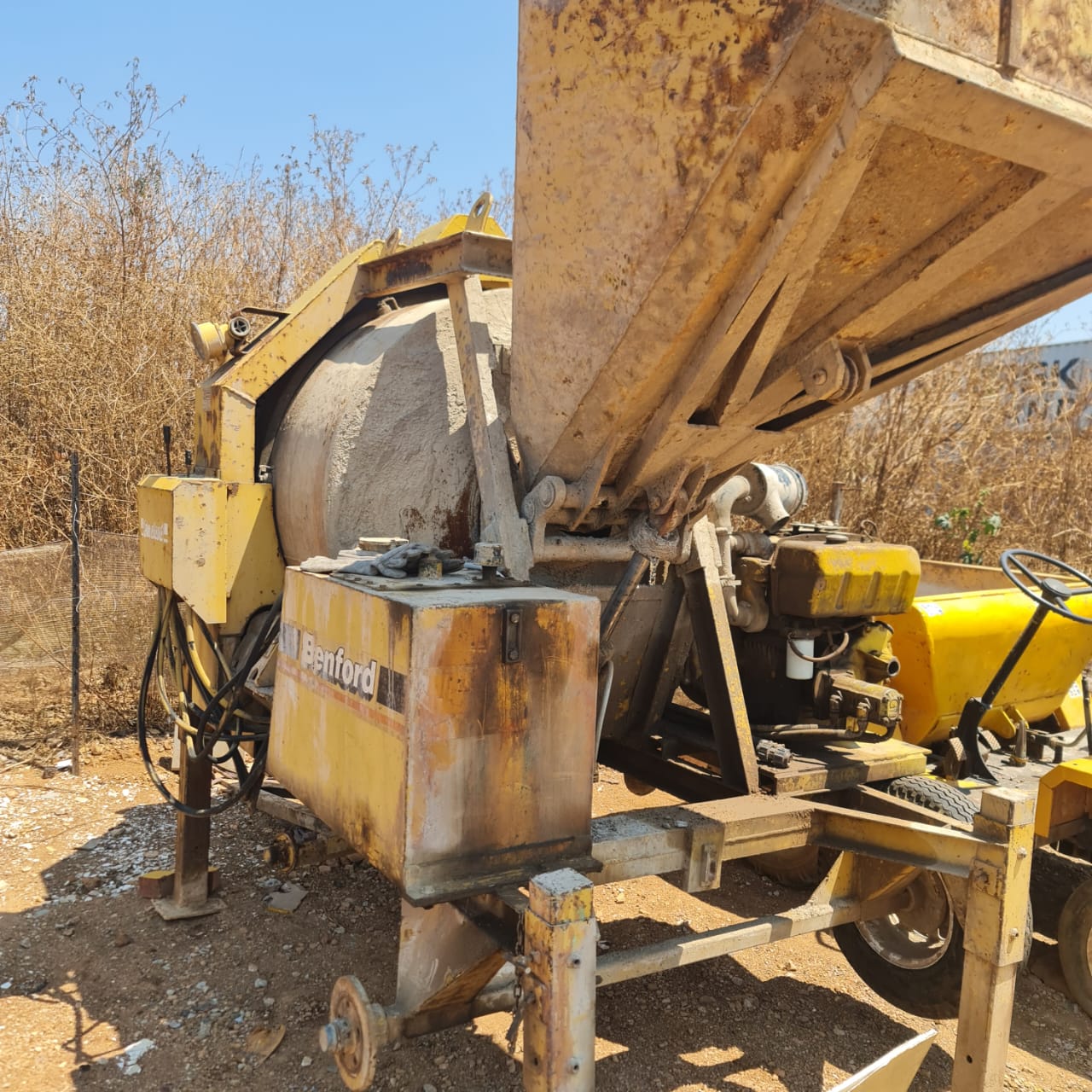 Concrete mixer Turner Morris 1/2 Cube mix - Farmer Trade