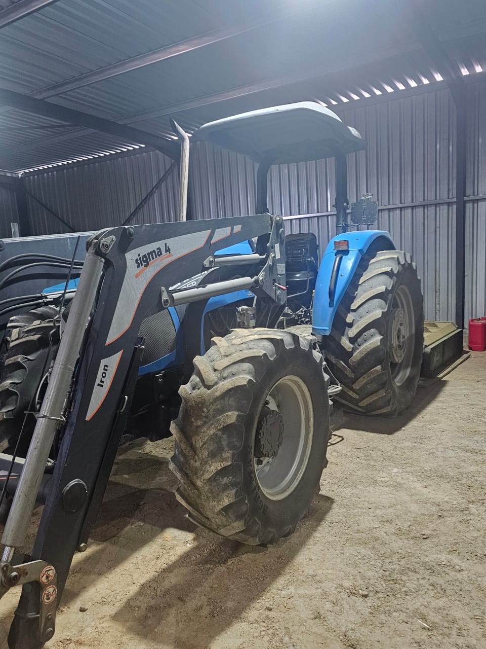 Landini super 110 met laaigraaf - Farmer Trade